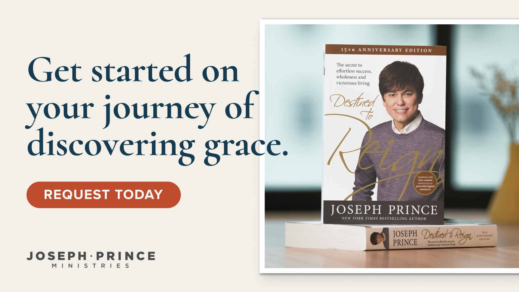 Destined To Reign Book: Request for free - Joseph Prince Ministries